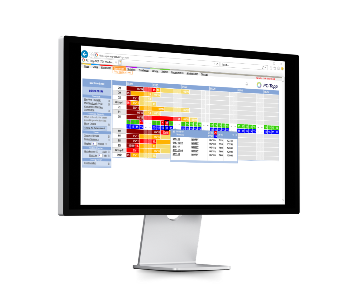 Our MES/ERP Brands | PC Topp